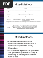 Convergent Parallel Mixed Method Design | PDF | Data | Quantitative ...