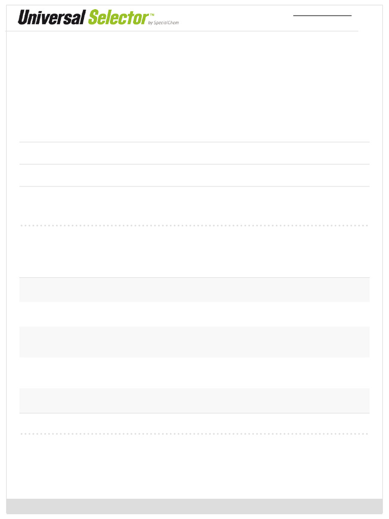 THERMACRIL 310 55% (Iffco) - Iffco Chemicals Iffco Group | PDF