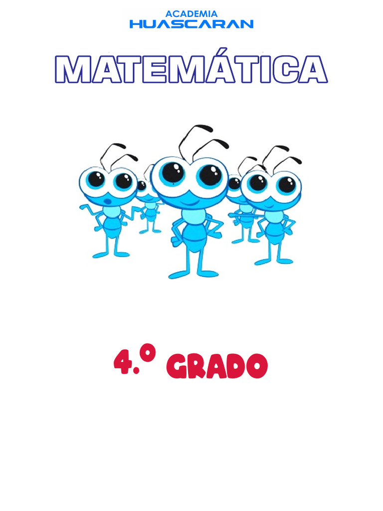 Matemáticas 4° Grado: Operaciones Básicas | PDF | División (Matemáticas ...