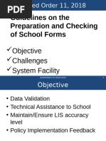 Overview of DepEd School Forms 1-10 | PDF