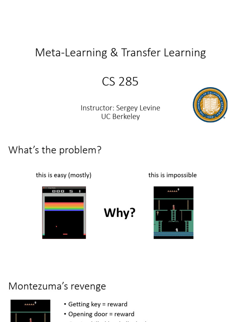 Meta-Learning & Transfer Learning | PDF | Applied Mathematics | Behavior Modification
