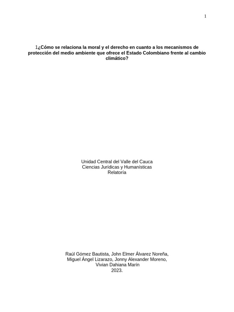 Relatoría Estruc y Filtrada. | PDF | Entorno natural | Deforestación