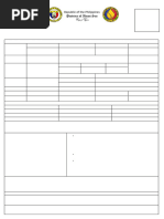TDP Application Form | PDF
