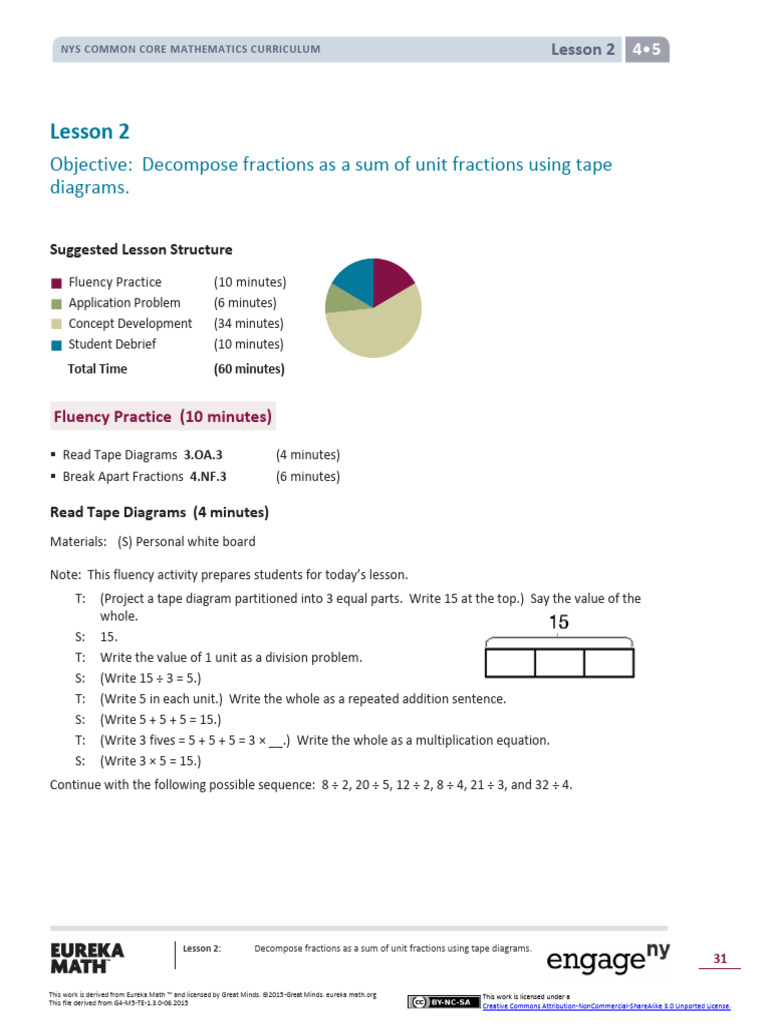 Math g4 m5 Topic A Lesson 2 | PDF | Creative Commons License | Mathematics