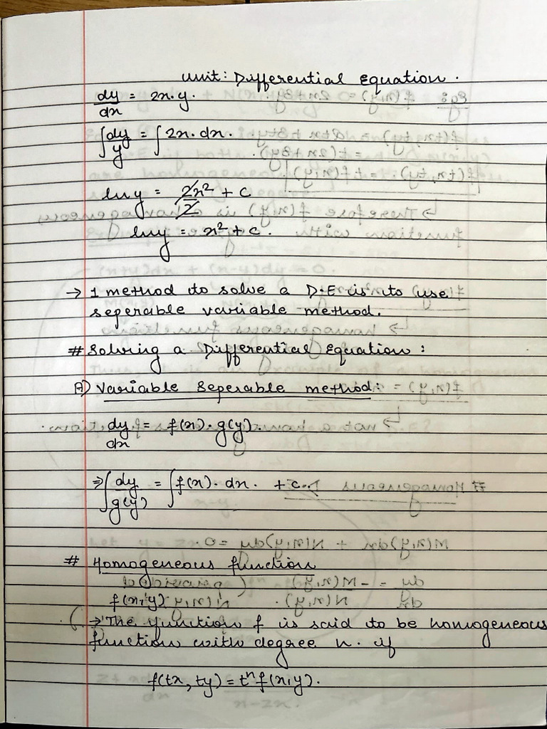 Maths 3 Notes Till Quiz | PDF