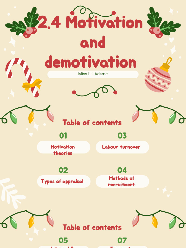 Understanding Motivation and Labour Turnover | PDF | Recruitment ...