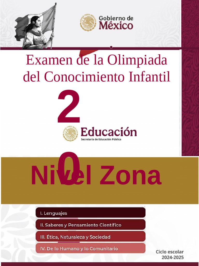 Examen OCI 2025 ZONA | PDF | Combustión | Leucocito