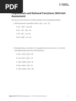General Mathematics: Quarter 1 - Module 2: Evaluating Functions | PDF ...