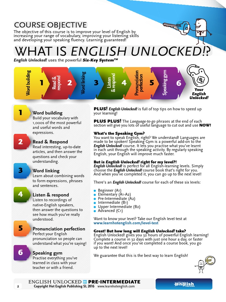 English Unlocked Book III Pre Intermediate A2 3 - 2 | PDF | English ...