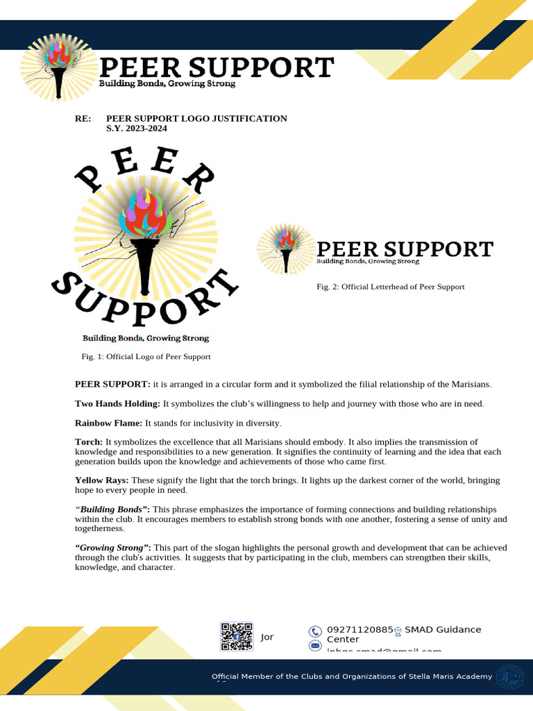 Peer Support Logo Meaning Explained | PDF