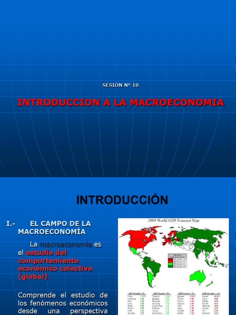MACROECONOMÍA | PDF | Producto Interno Bruto | Macroeconómica