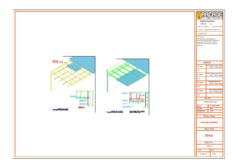 Factory Project Engineering Details | PDF