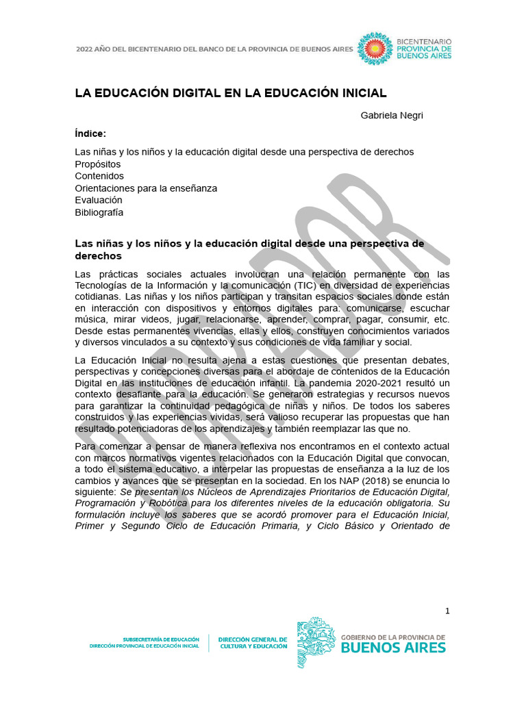 Tic.docx | PDF | Enseñando | Educación de la primera infancia