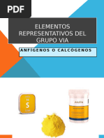 Propiedades y Compuestos de Calcógenos | PDF | Ácido | Enlace químico