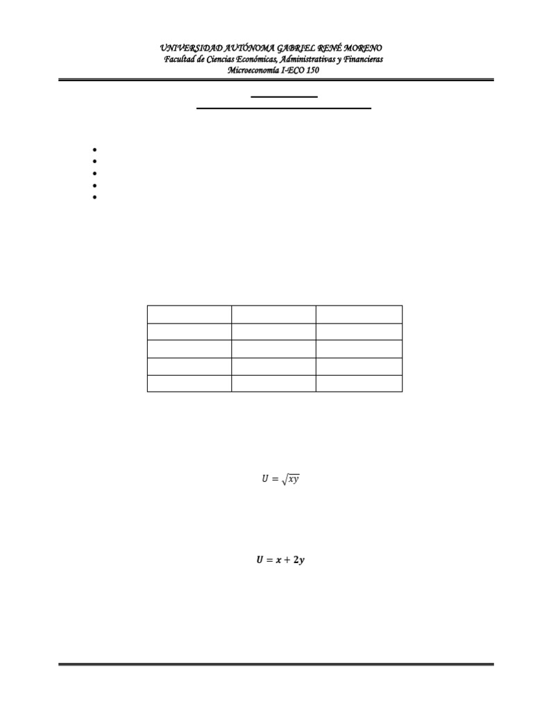 1-22 Prác2.1 ECO150 Cap3-Preferencias | PDF | Microeconomía | Ciencias económicas
