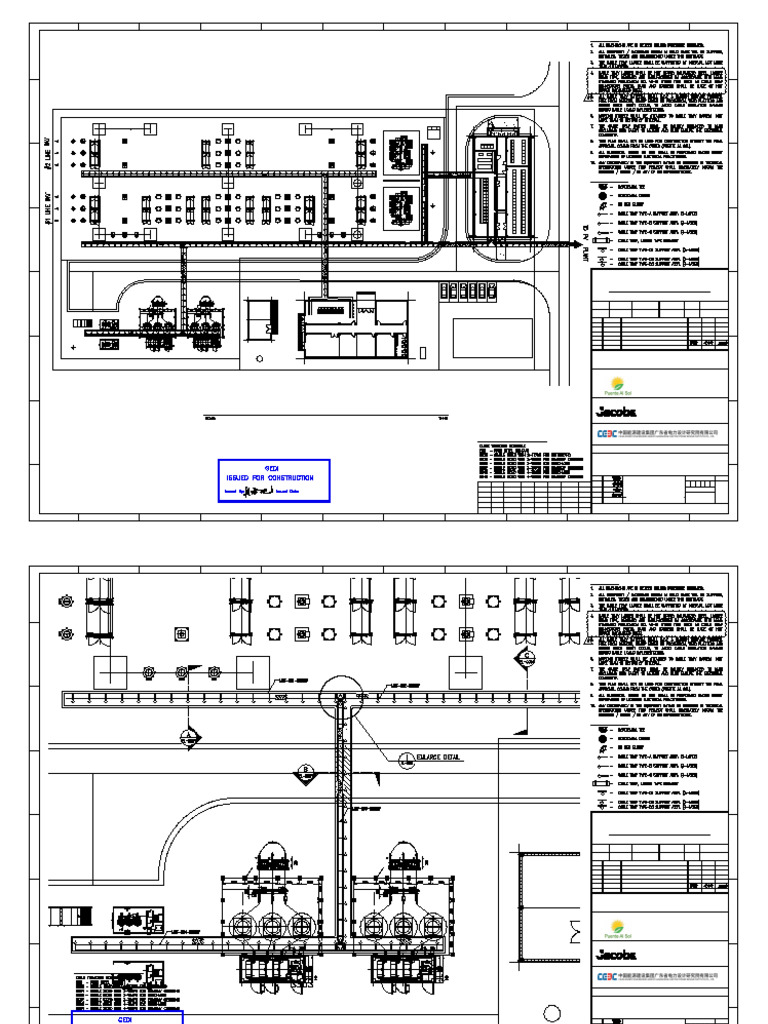 AL037100-CDZ-DWG-EL-0073 - 0 Cable Tray Layout and Details | PDF