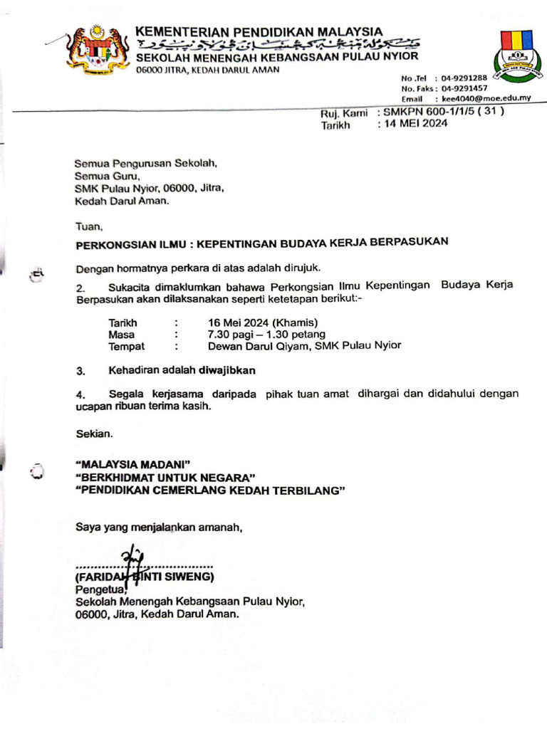 Perkongsian Ilmu | PDF