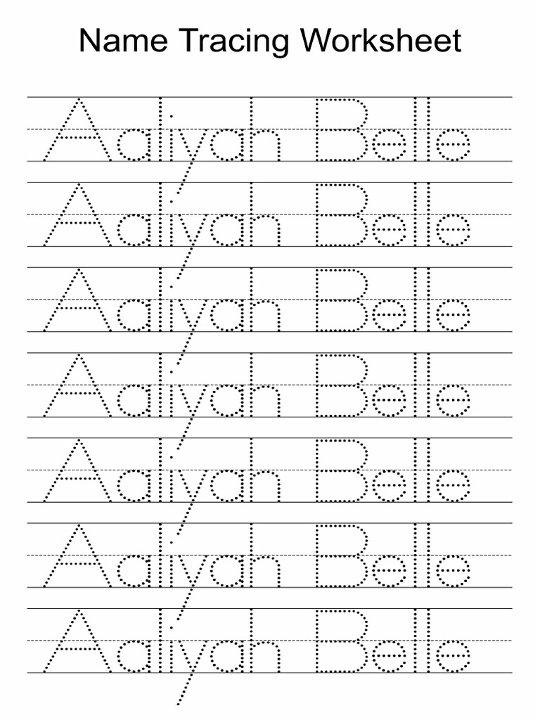 Inkpx Name Tracing | PDF