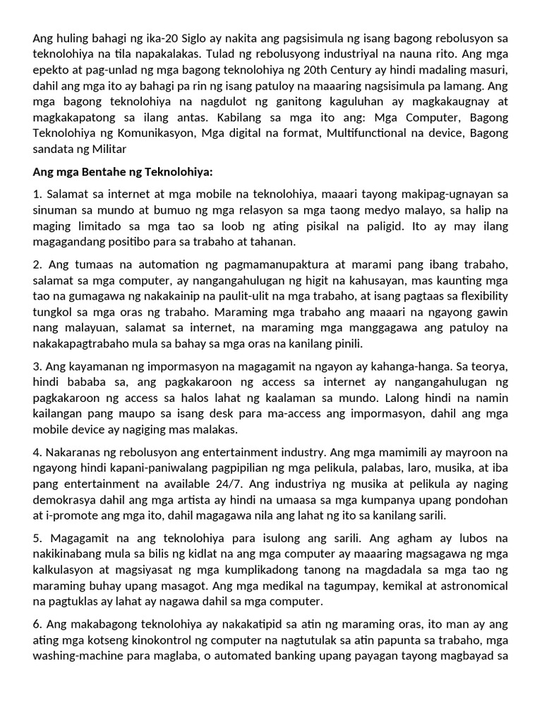 Ang Huling Bahagi NG Ika | PDF