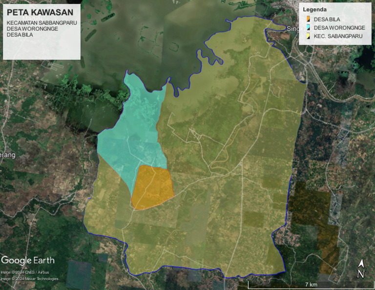 Peta Kawasan Kecamatan | PDF