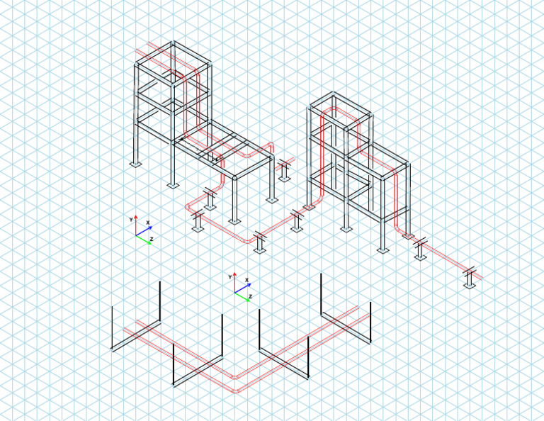 Pipe Routing ISO Example | PDF