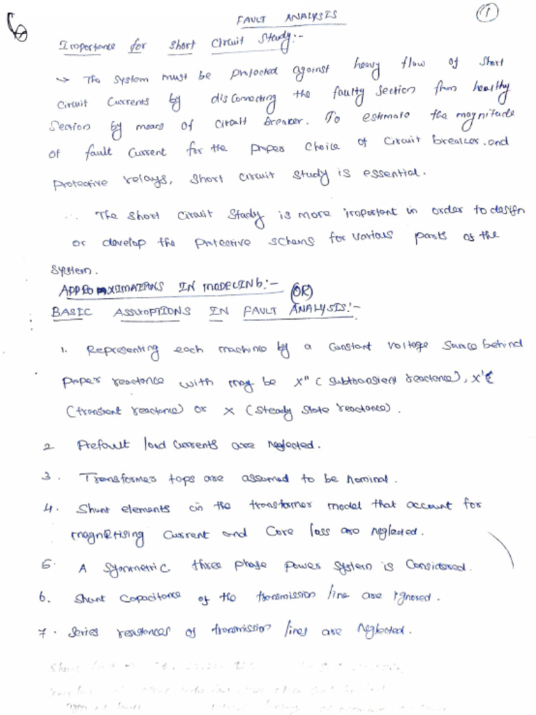 Module Ii Symmetrical Fault Problem Pdf 6318