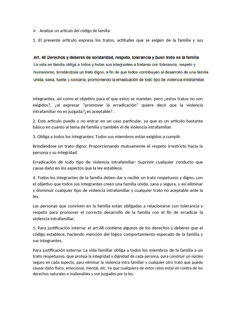 Analisis Art.48, Ley 870 | PDF