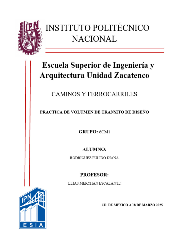 GCF1-P1-PC01-Rodriguez Pulido Diana | PDF | Diseño | La carretera