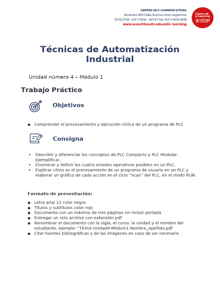TEAUI Unidad4 Módulo1 Tarea | PDF