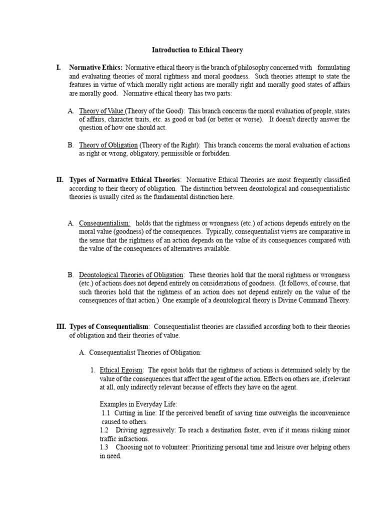 Intro To Ethics Module-1-1 | PDF | Utilitarianism | Hedonism