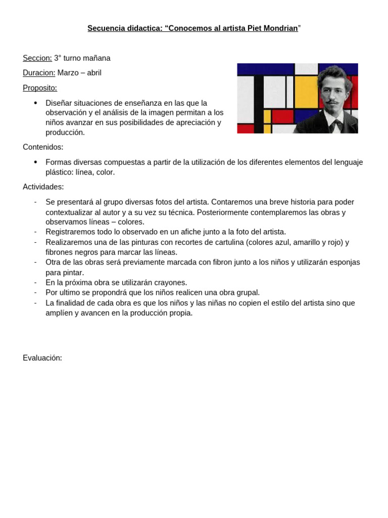 Piet Mondrian | PDF