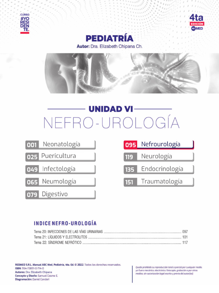 Pedia-Nefro-Urologia-Rmd Uni 6 | PDF