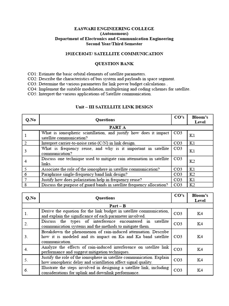 191ece024t SC QB New Coe Final Cat Ii | PDF | Channel Access Method | Broadcasting