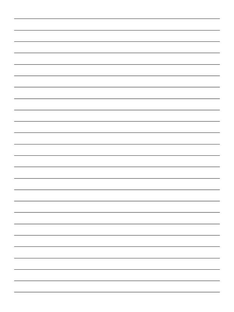 Lined Paper v1 | PDF