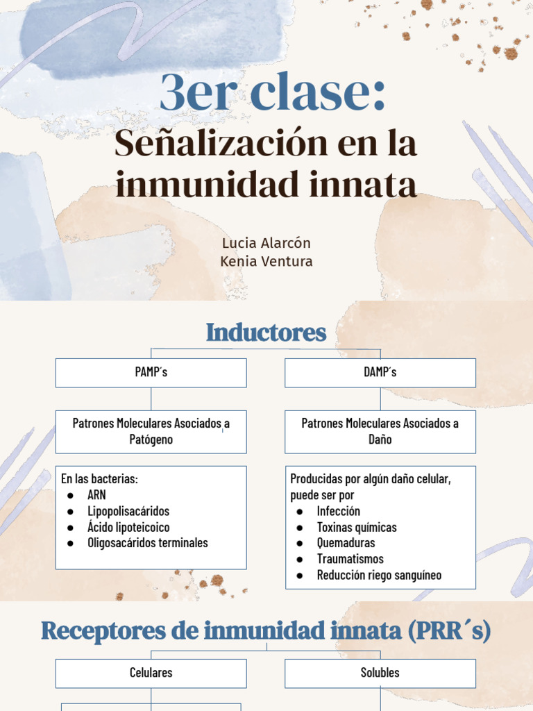 Inmunidad innata | PDF | Receptor de peaje | Sistema inmune innato