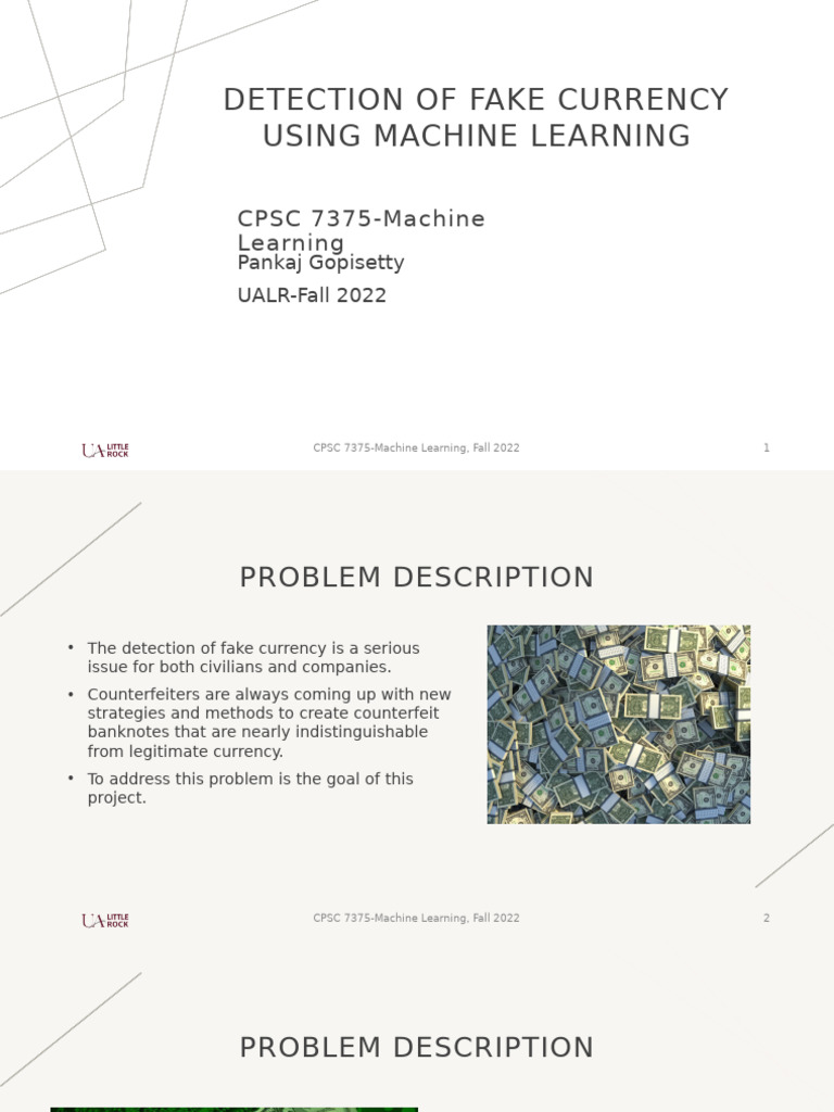 ML Project Proposal Abstract Presentation | PDF | Machine Learning ...