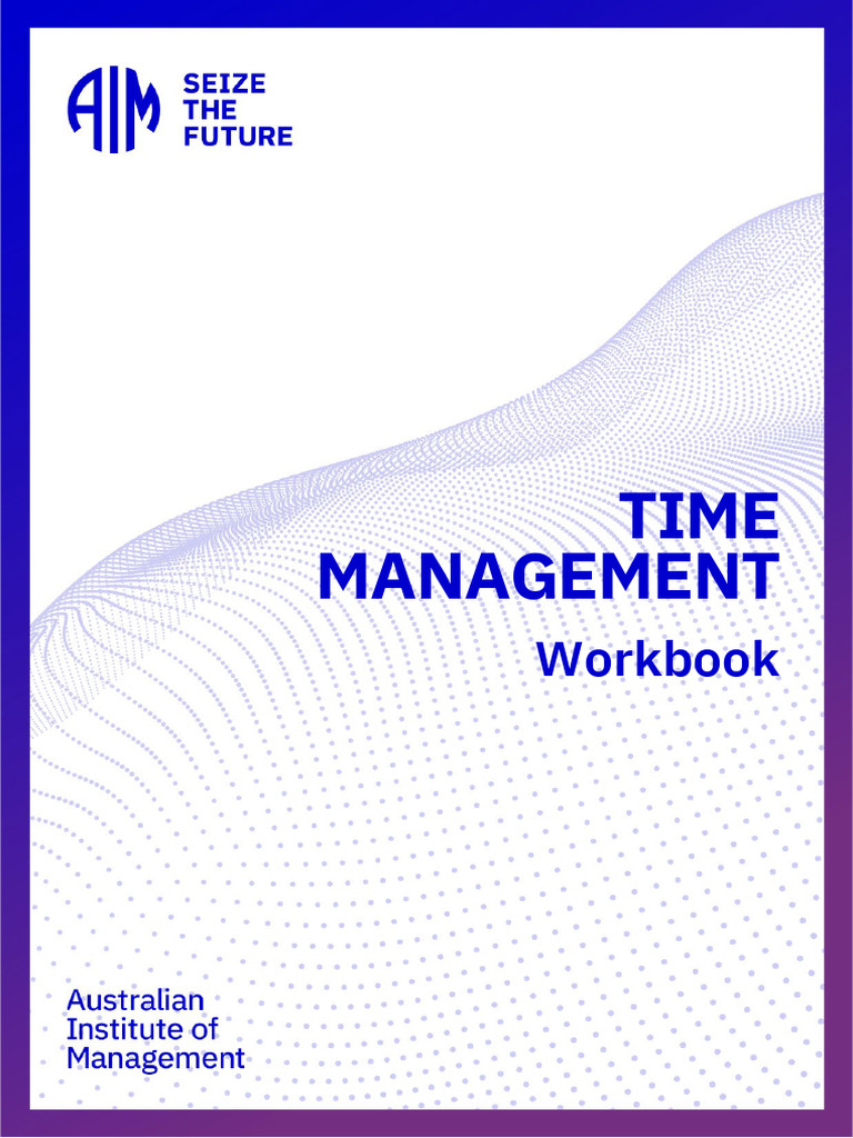 WB_Time+Management_v2.2.+Fillable | PDF | Disciplines | Time Management