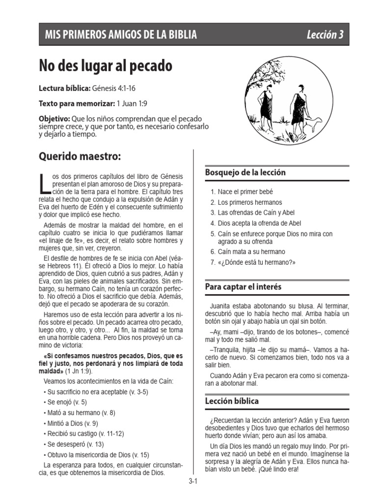 03 Génesis 250401 064634 | PDF | Víspera | Jardín del Edén