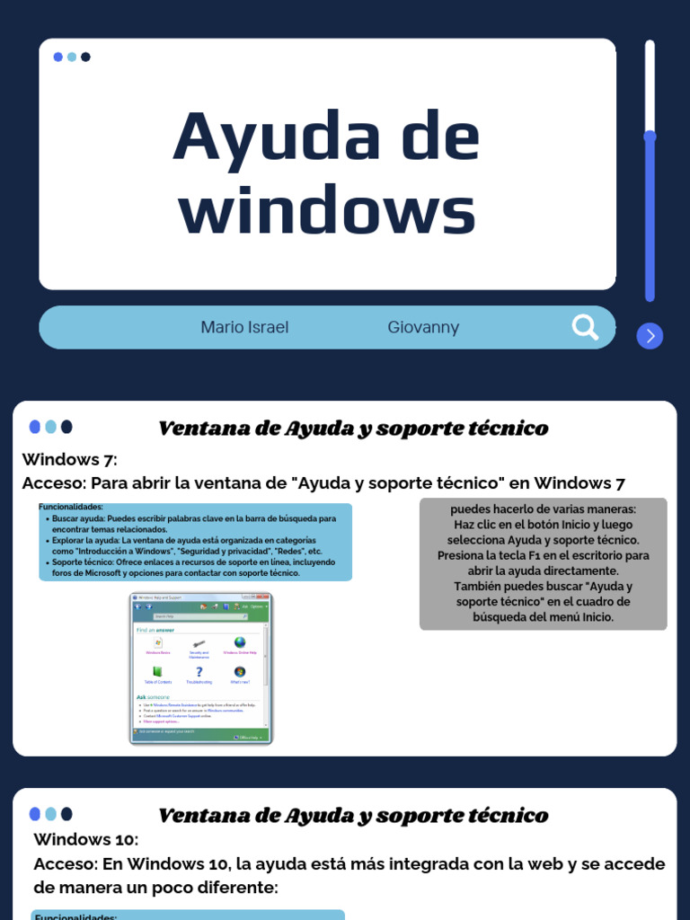 Ayuda de Windows | PDF | Windows 10 | Microsoft Windows