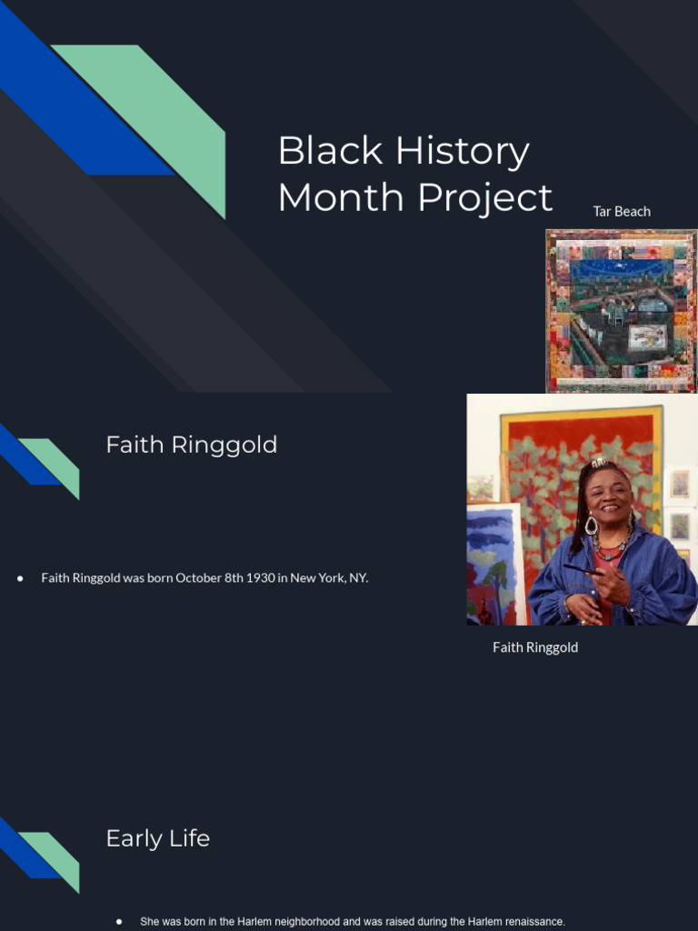 Faith Ringgold: Tar Beach Overview | PDF