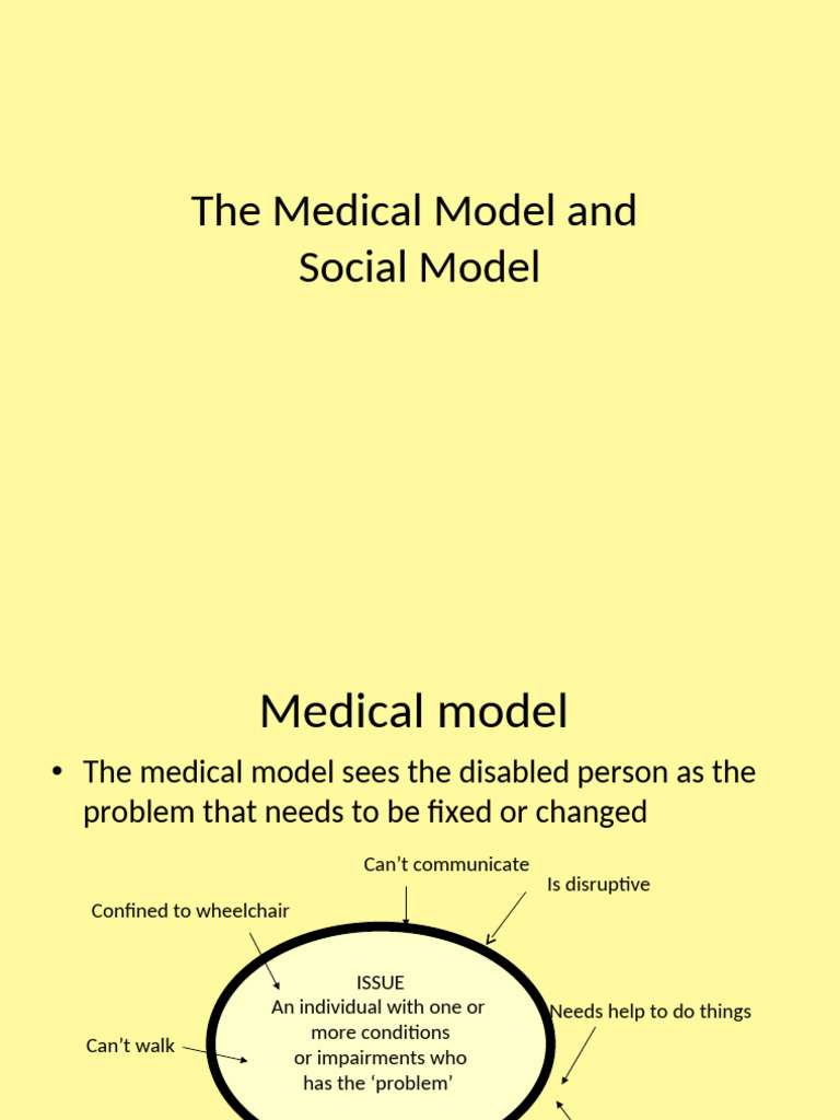 Social Model | PDF