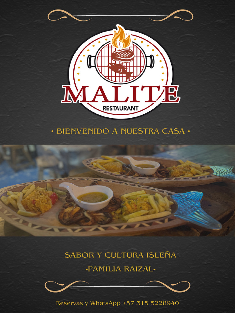 Reseñas y Menú de Entradas Isleñas | PDF | Mariscos | Alimentos