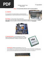 El Gabinete y Sus Componentes Internos | PDF