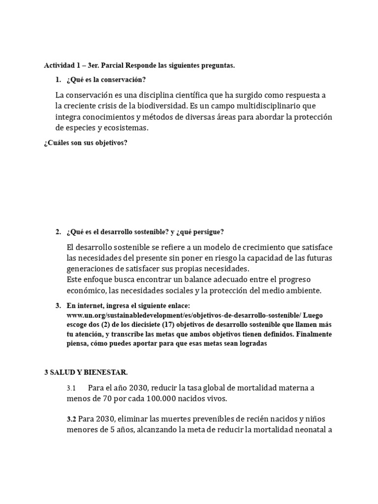 Tarea s11 Darlin Castillo | PDF | Sustentabilidad | Desarrollo sostenible