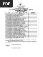 Class List 2025-2026 Complete Names | PDF