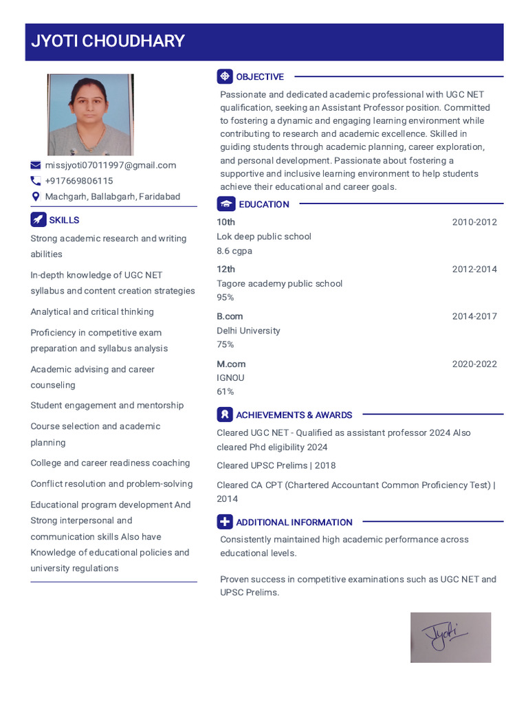 CV 2025022411141086 | PDF | Learning