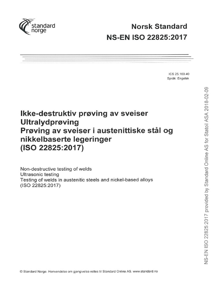 Iso 17638 2016 (E) | PDF