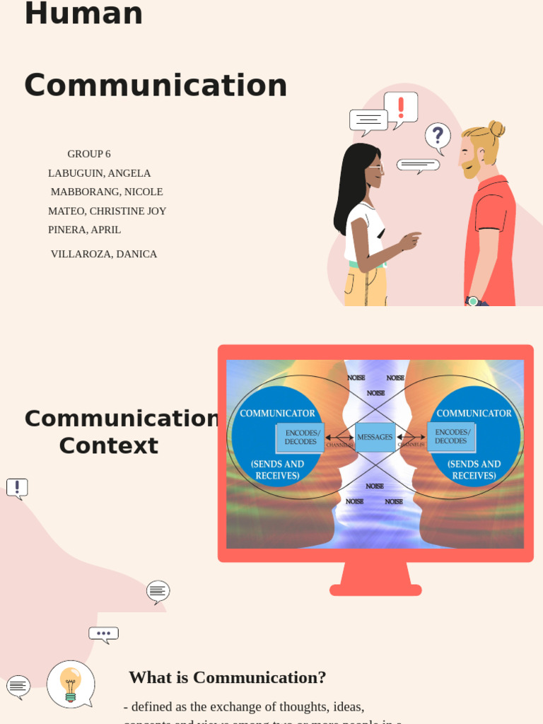 Understanding Communication Elements | PDF