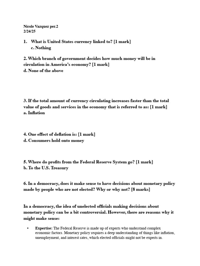 U.S. Economy: Currency, Debt, and Homeownership | PDF | Economic Growth ...