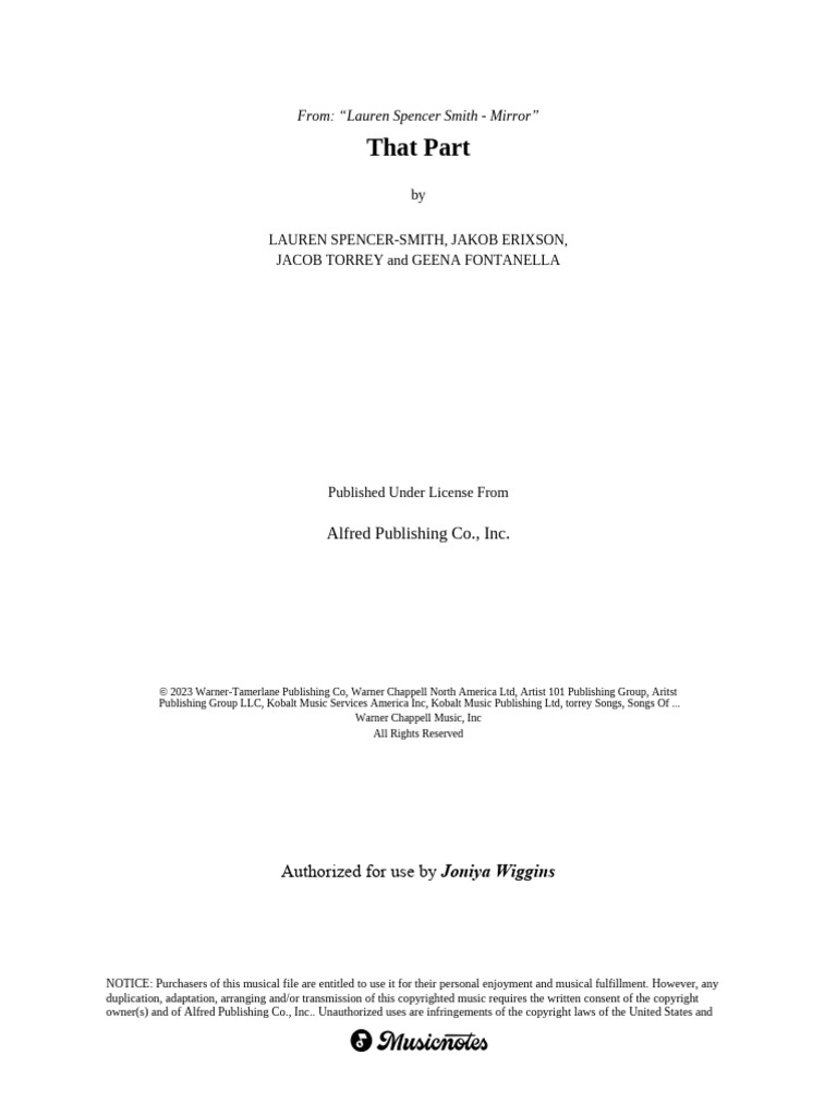 That Part | PDF